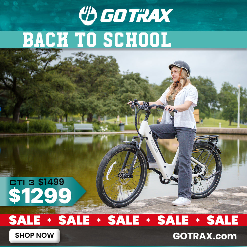 CTI 3 Electric Bike - GOTRAX.com