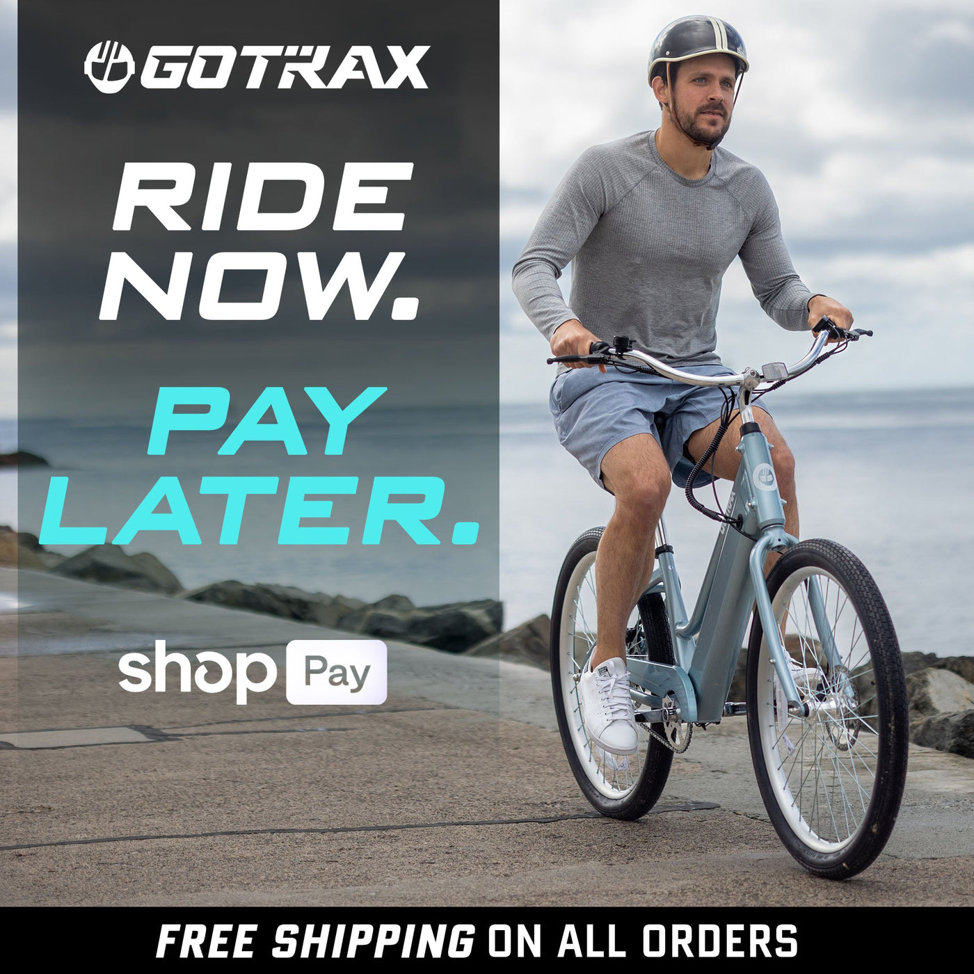 Electric Beach Cruiser - Shoreline and Aerolux by Gotrax