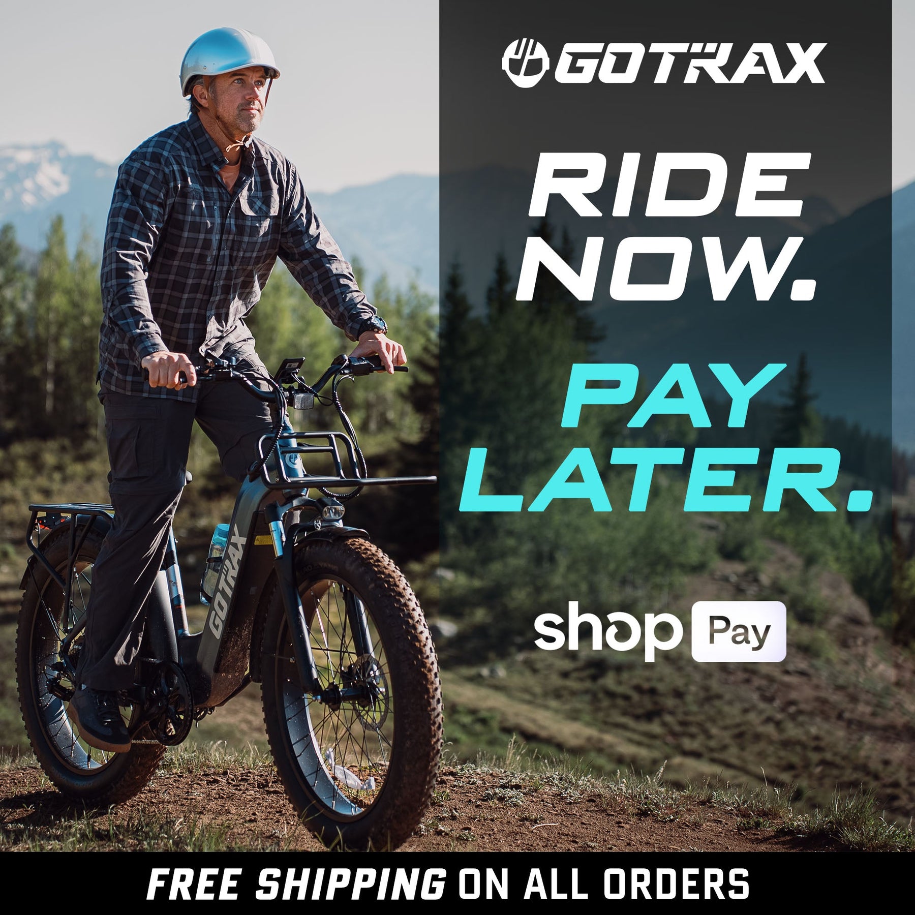 Alpine Fat Tire Electric Bike - GOTRAX.com
