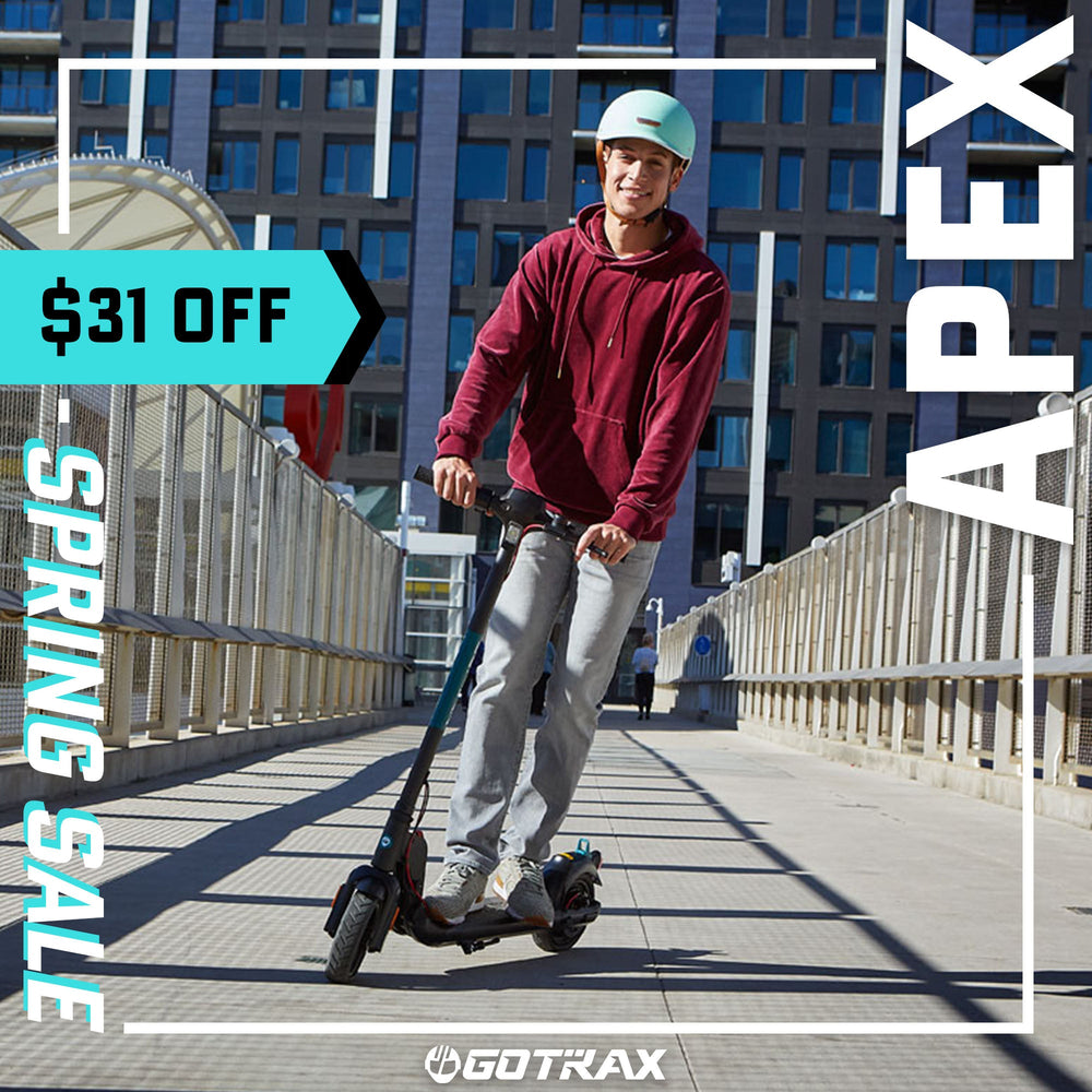 GOTRAX Apex Folding Electric Scooter - GOTRAX.com