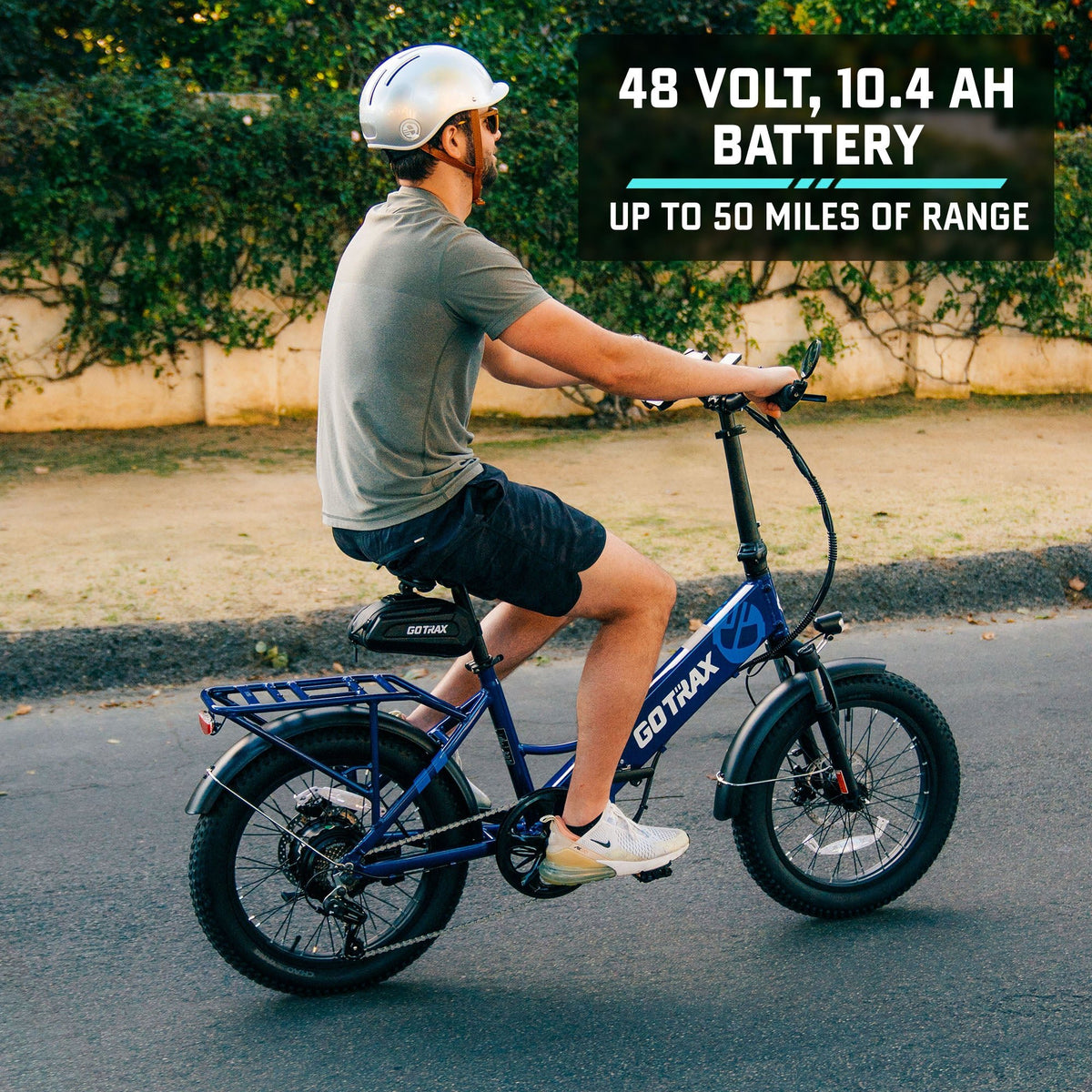 Gotrax F2 Foldable Electric Bike 2.0 | 25 MPH, 50Mi Range