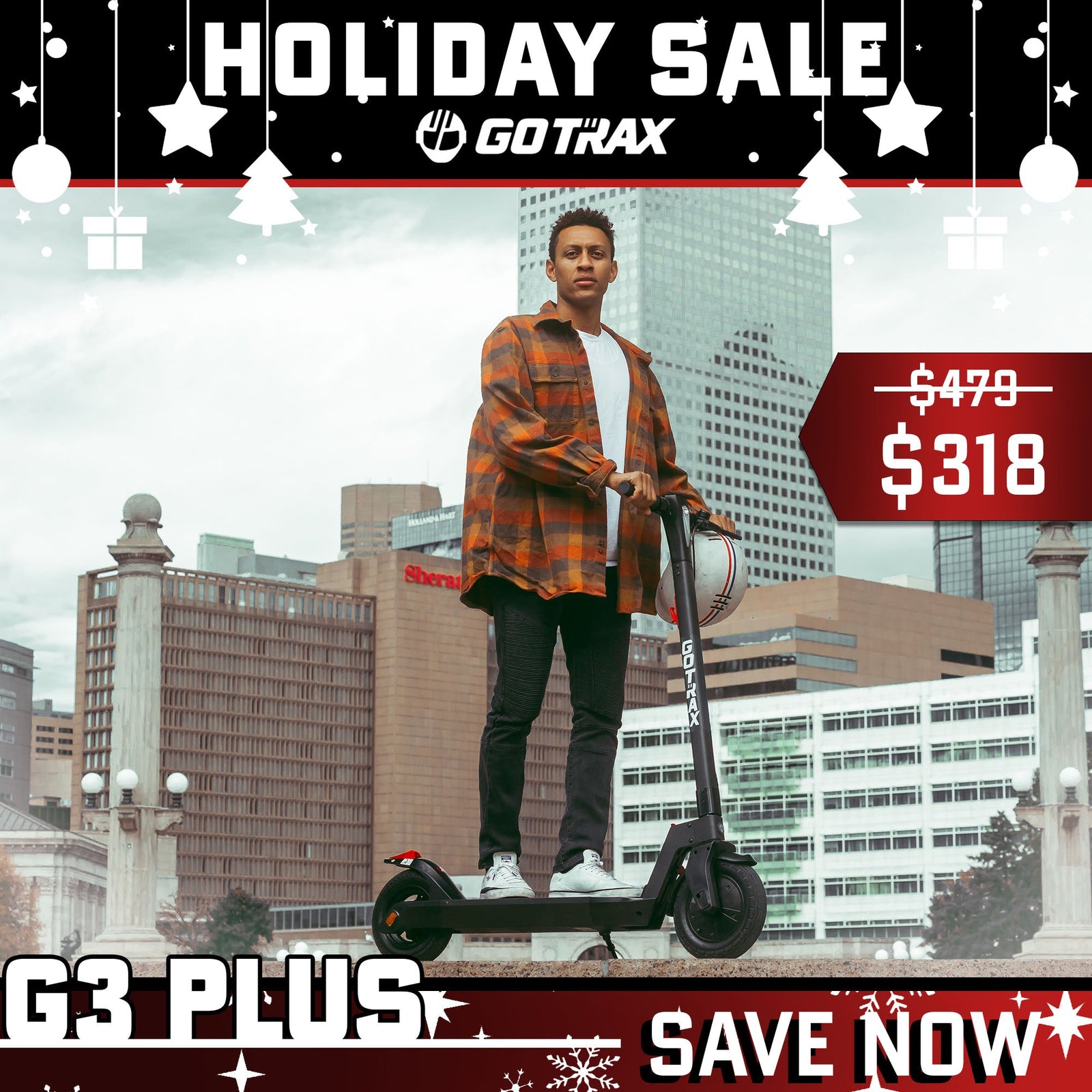 G3 Plus Electric Scooter - GOTRAX.com