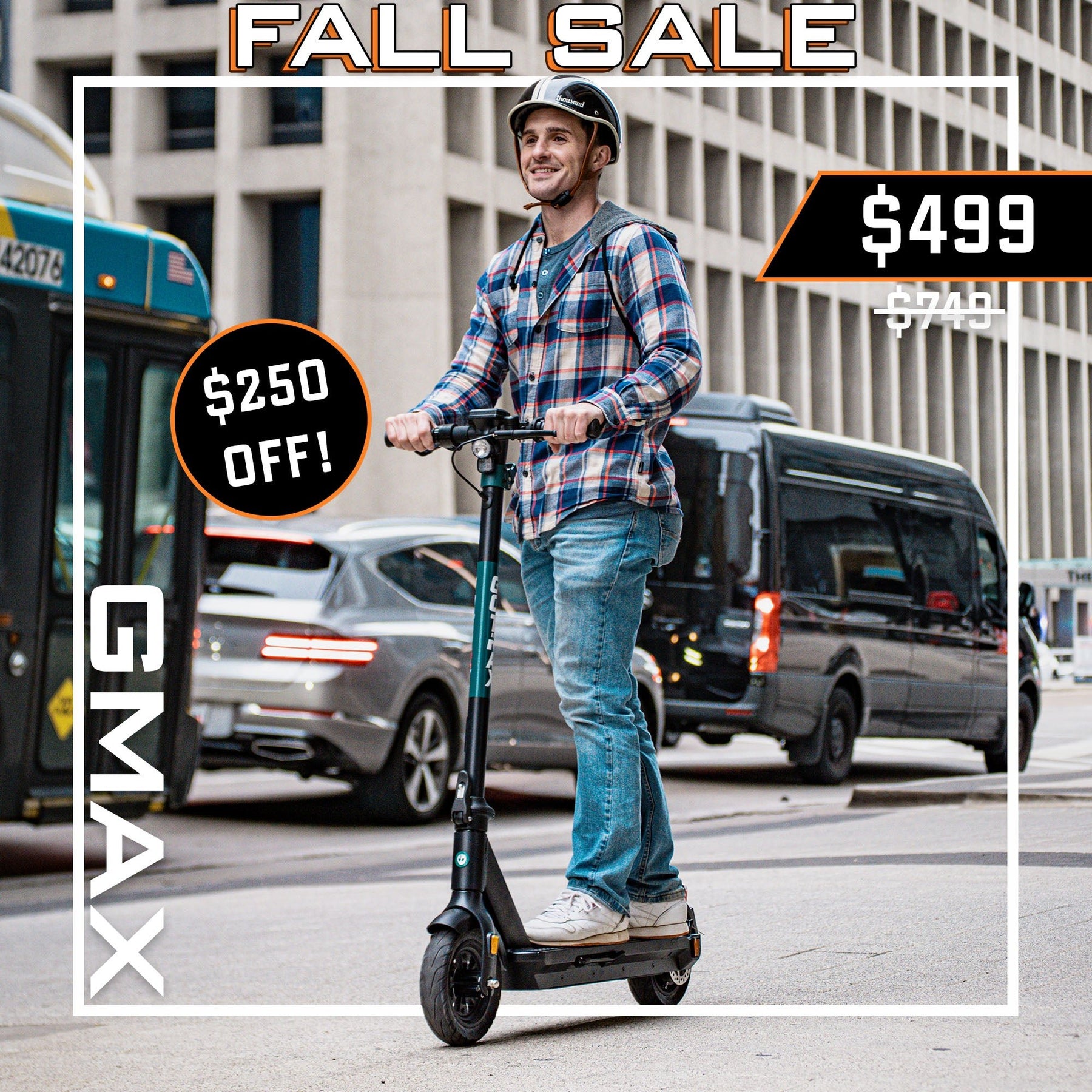 GOTRAX GMAX Electric Scooter - 20mph 45mi Range