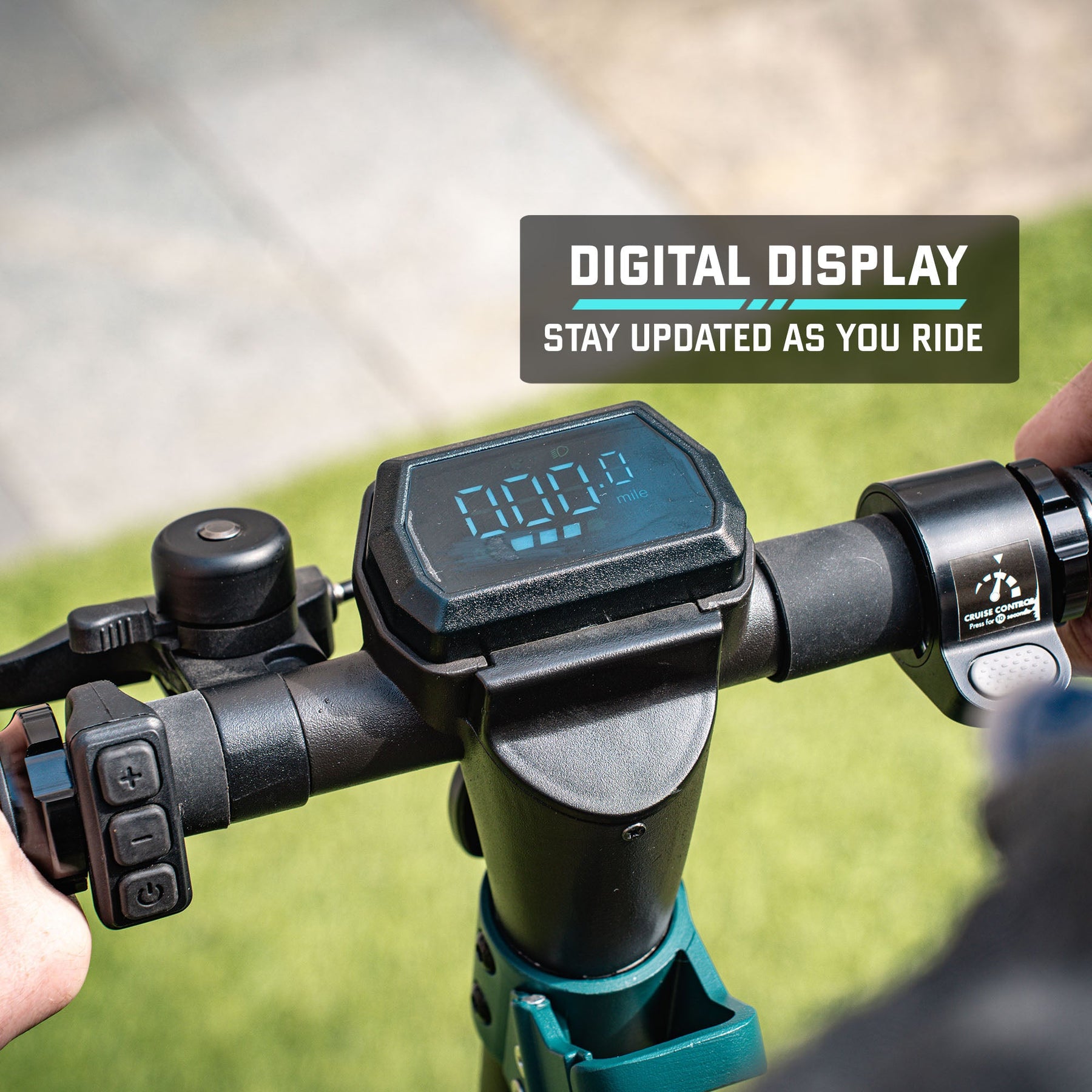 GOTRAX GMAX Electric Scooter - 20mph 45mi Range