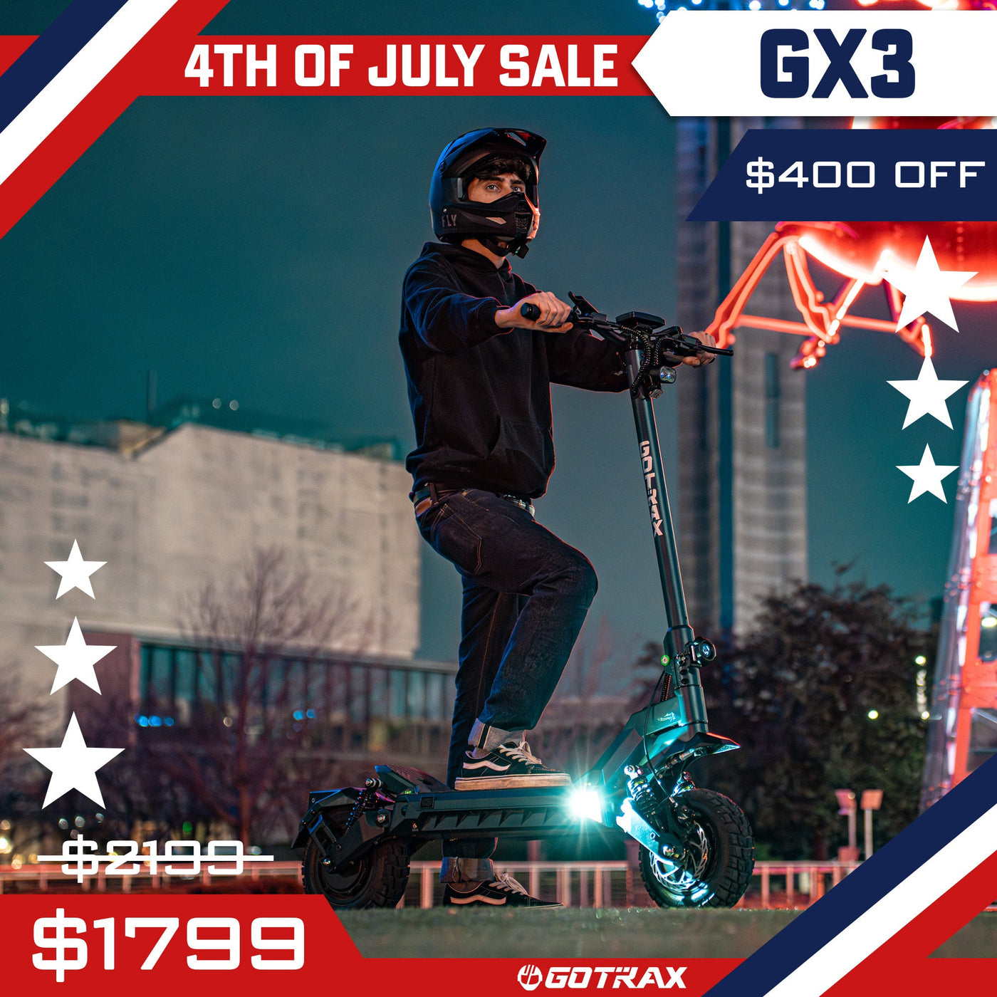 GX3 Electric Scooter - GOTRAX.com