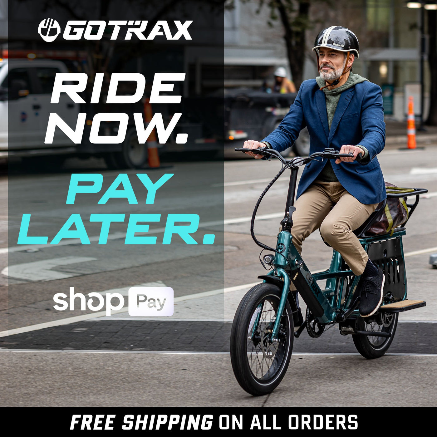 Porter Electric Cargo Bike - GOTRAX.com
