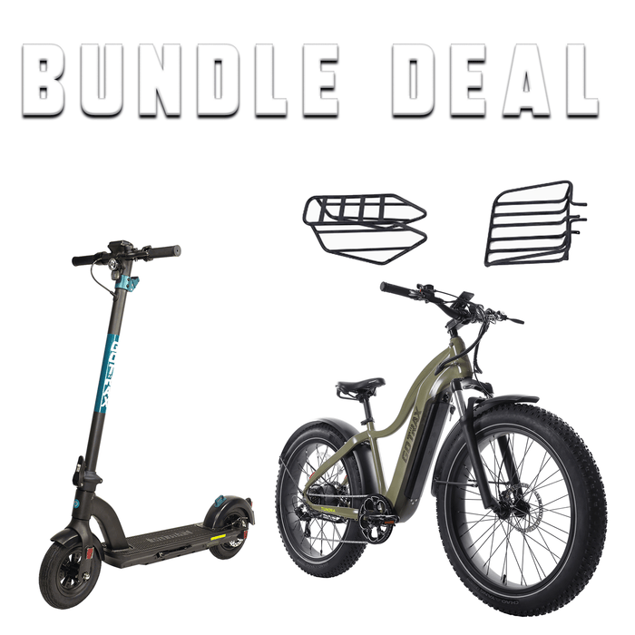 Tundra eBike & GMAX Ultra eScooter Bundle - GOTRAX.com